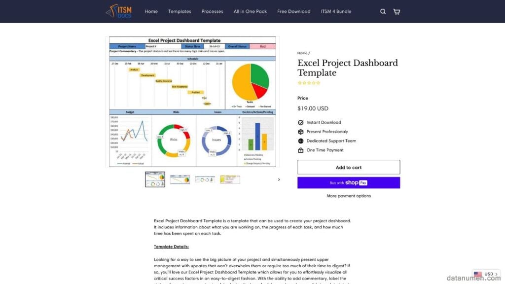 11가지 최고의 Excel 대시보드 템플릿 사이트2024 무료