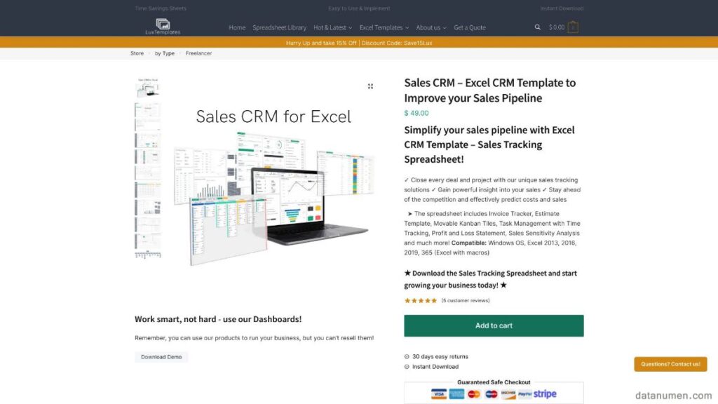 11 Best Excel CRM Template Sites (2026) [FREE]