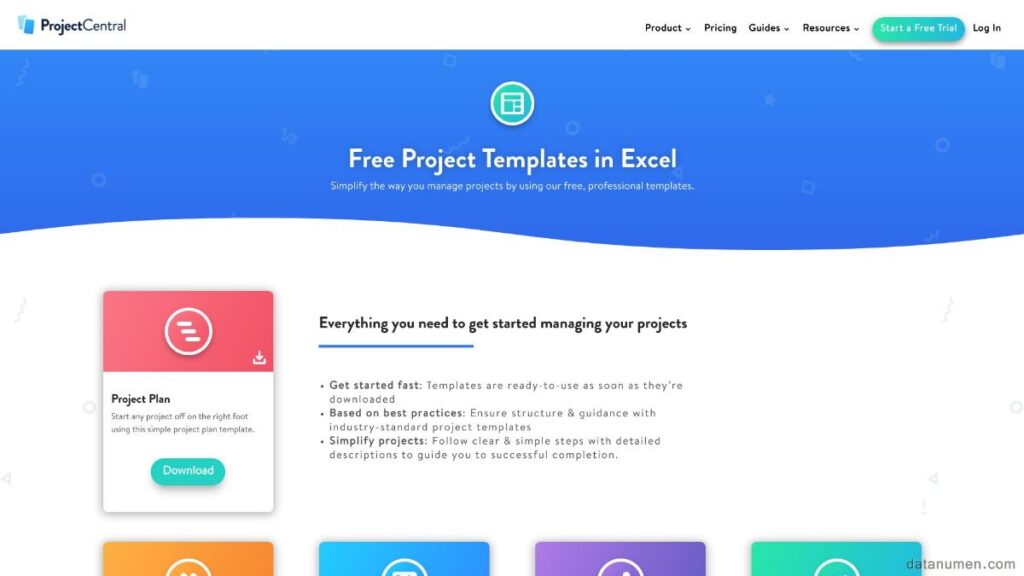 11 nejlepších webů se šablonami pro správu projektů Excel (2024) [ZDARMA]