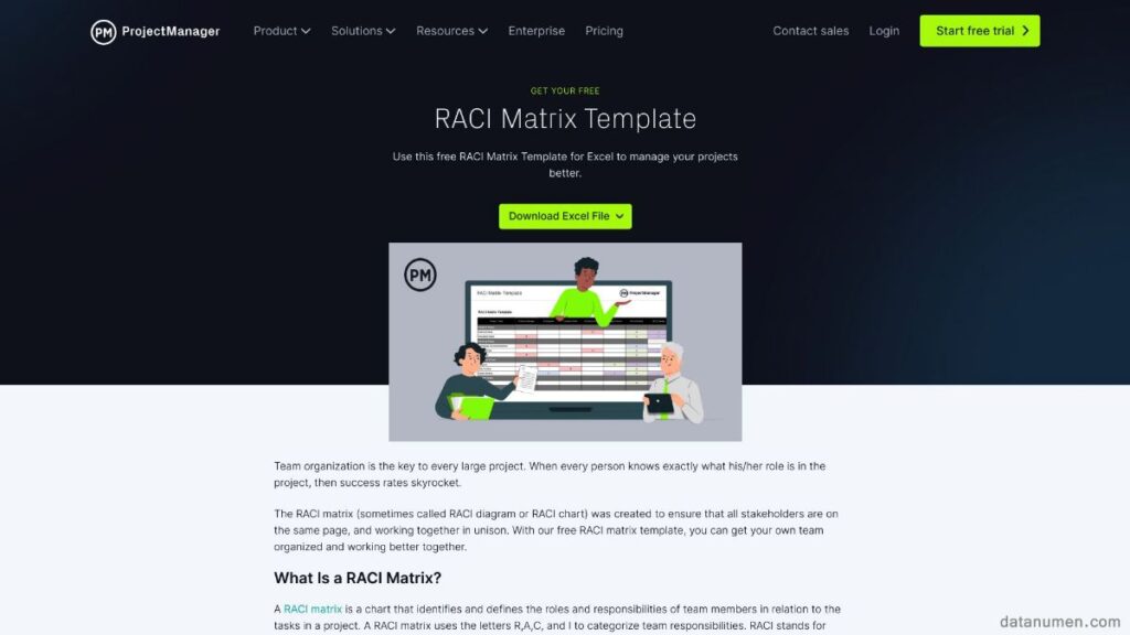 11 Best Excel RACI Template Sites (2024) [FREE]