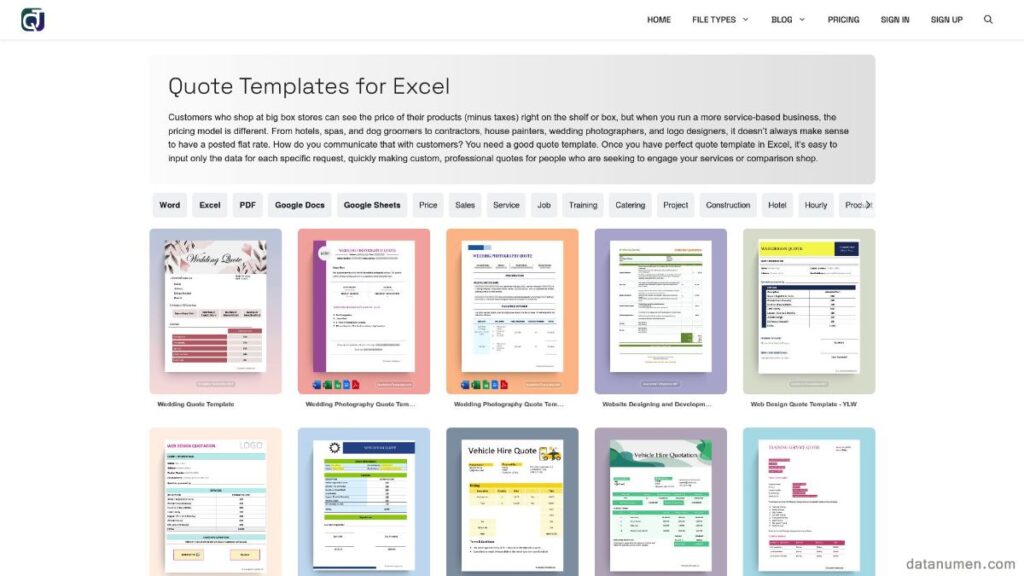 Excel ийн 11 шилдэг үнийн саналын загвар сайт 2024 [ҮНЭГҮЙ]