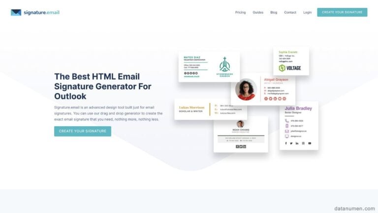 11 Best Outlook Signature Template Sites (2024) [FREE]