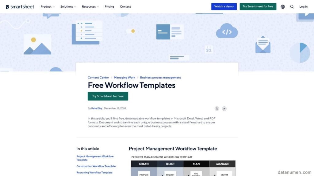 11 Best Excel Flow Chart Template Sites (2024) [FREE]
