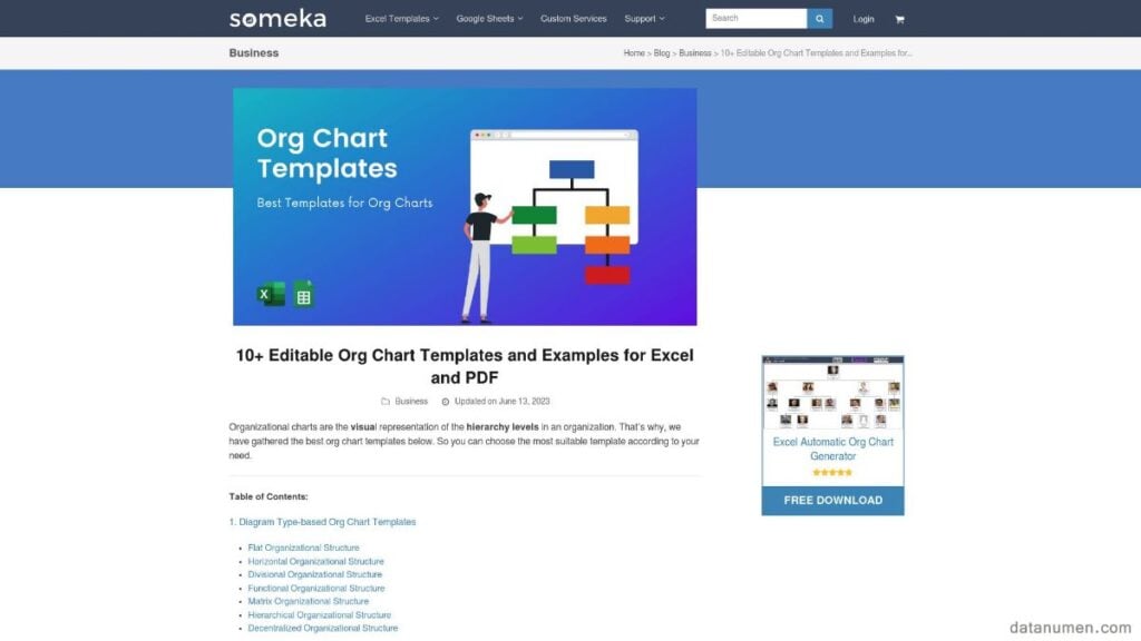 11 Situs Templat Bagan Organisasi Excel Terbaik (2024) [GRATIS]
