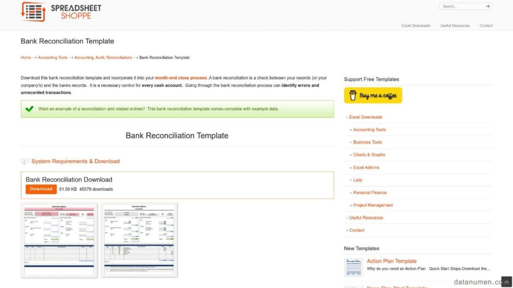 11 Situs Template Rekonsiliasi Bank Excel Terbaik (2024) [GRATIS]