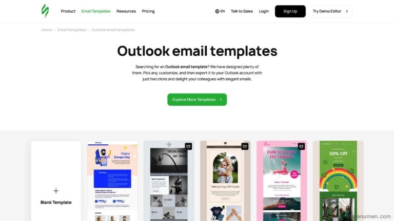 11 Best Outlook Newsletter Template Sites (2024) [FREE]