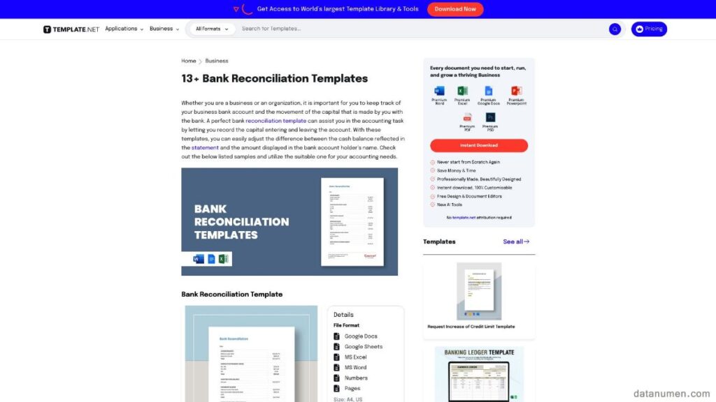 11 Best Excel Bank Reconciliation Template Sites (2024) [FREE]