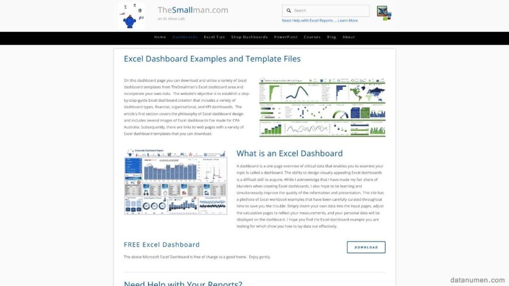 11 Best Excel Dashboard Template Sites (2024) [FREE]