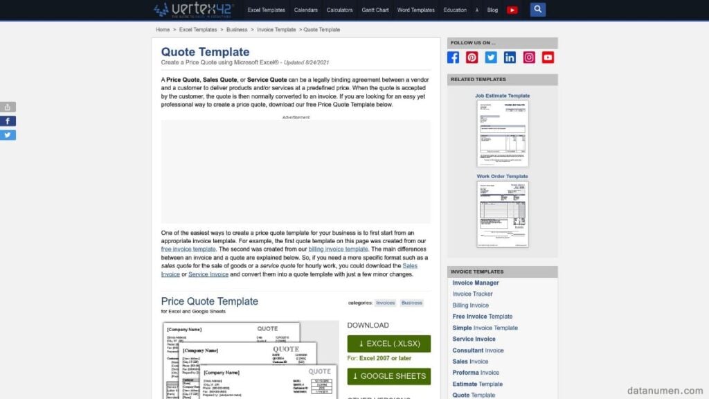 Excel ийн 11 шилдэг үнийн саналын загвар сайт 2024 [ҮНЭГҮЙ]