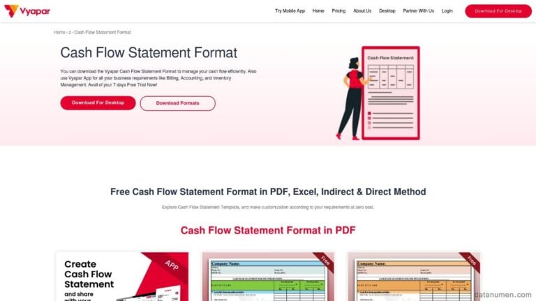 11 Situs Templat Arus Kas Excel Terbaik (2026) [GRATIS]