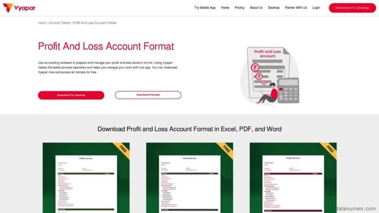 11 Tapak Templat Untung Rugi Excel Terbaik (2024) [PERCUMA]