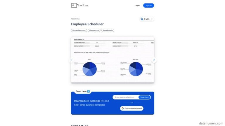 Excel ийн шилдэг 11 ажилчдын хуваарийн загвар сайт 2024 [ҮНЭГҮЙ]