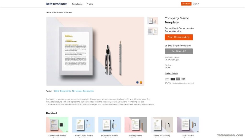 11 Best Word Memo Template Sites (2024) [FREE]