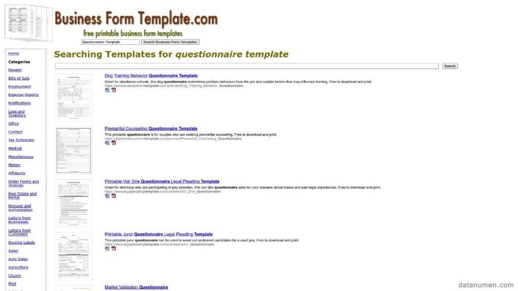 11 Situs Templat Kuesioner Kata Terbaik (2024) [GRATIS]