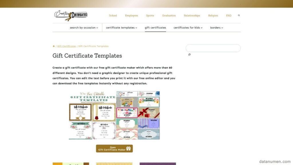 A 11 legjobb Word ajándékutalvány-sablon webhely (2024) [INGYENES]