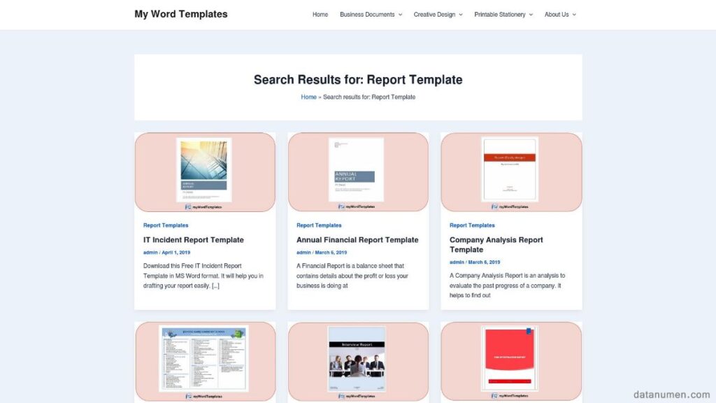 11 Best Word Report Template Sites (2024) [FREE]