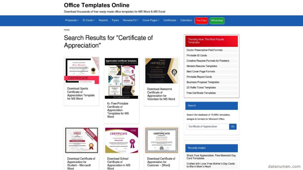 11 meilleurs sites de modèles de certificats d'appréciation Word (2024)