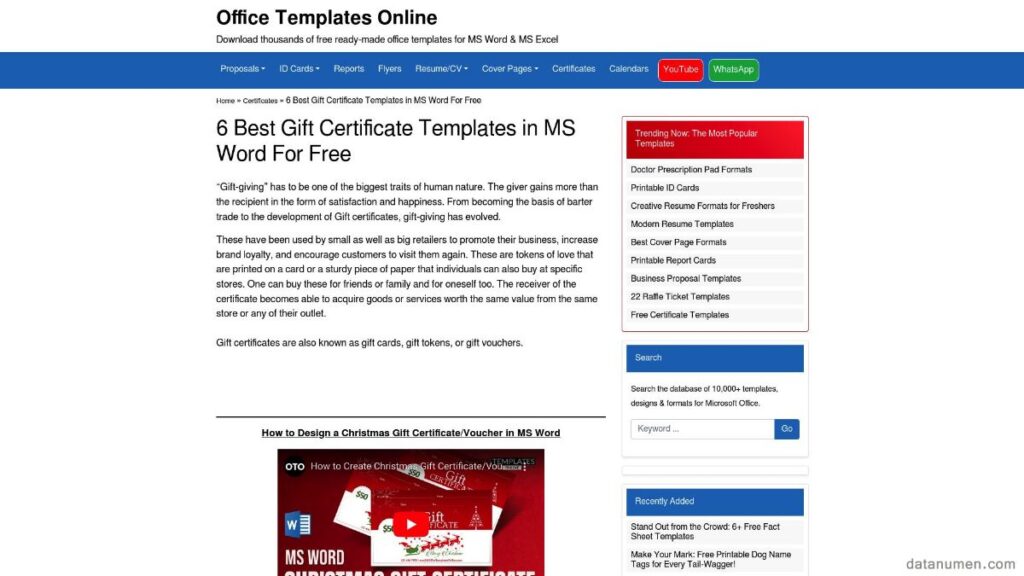 De 11 beste malnettstedene for Word-gavekort (2024) [GRATIS]