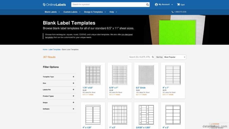 11 melhores sites de modelos de etiquetas do Word (2024) [GRÁTIS]