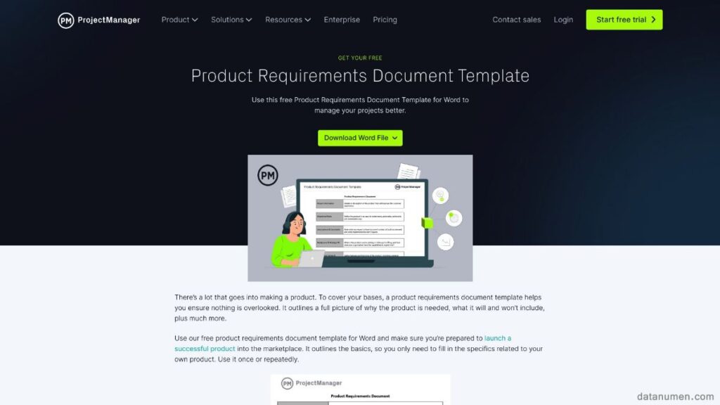 Los 8 mejores sitios de plantillas de documentos de requisitos de productos de Word