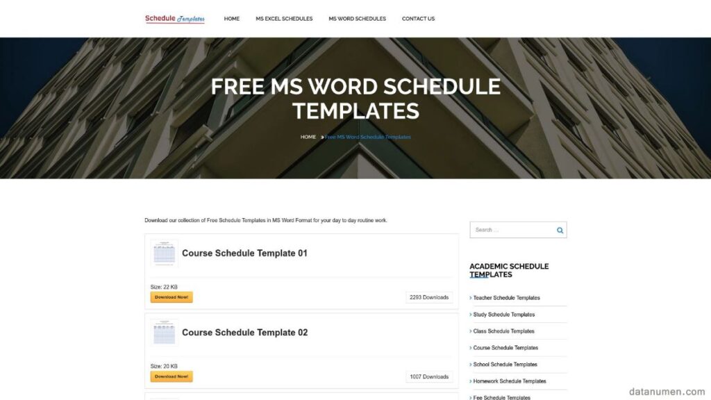 11 Tapak Templat Jadual Mingguan Word Terbaik (2026) [PERCUMA]