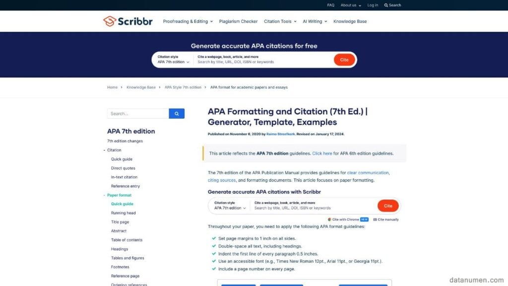 11 Best Word APA Format Template Sites (2024) [FREE]