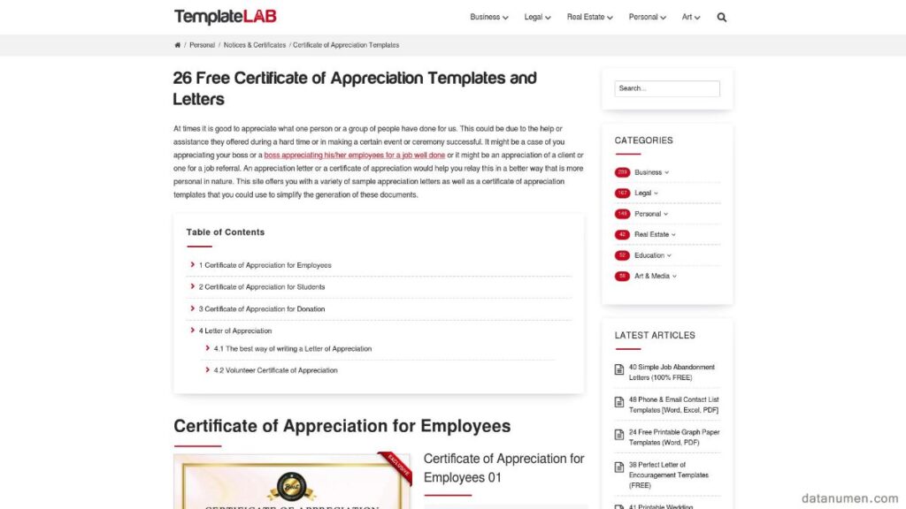 11 meilleurs sites de modèles de certificats d'appréciation Word (2024)