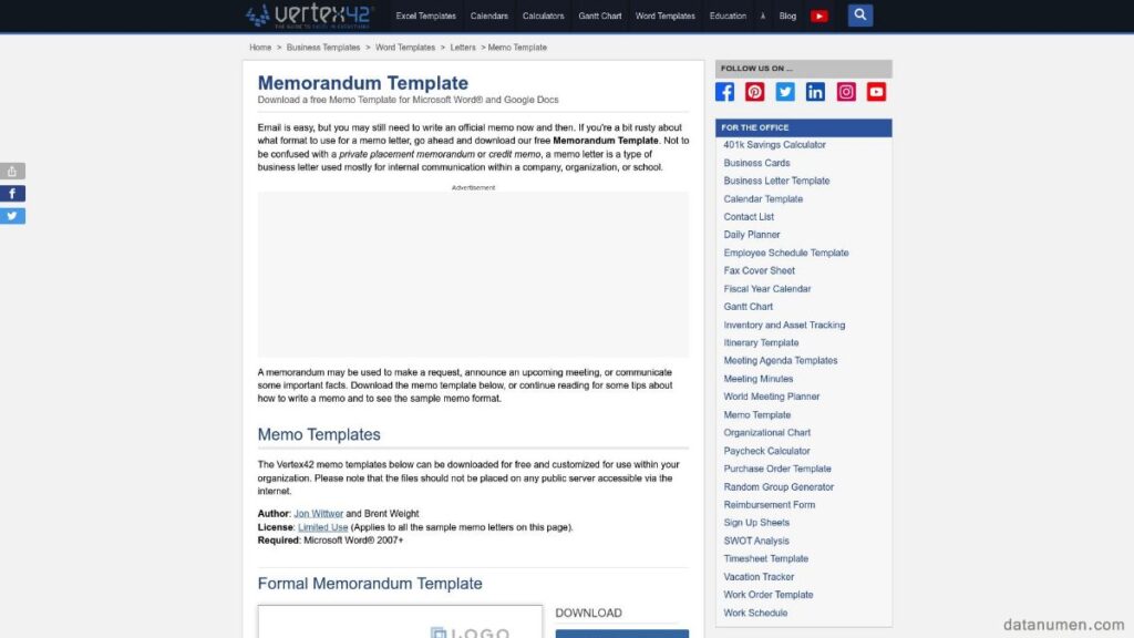 11 Best Word Memo Template Sites (2024) [FREE]