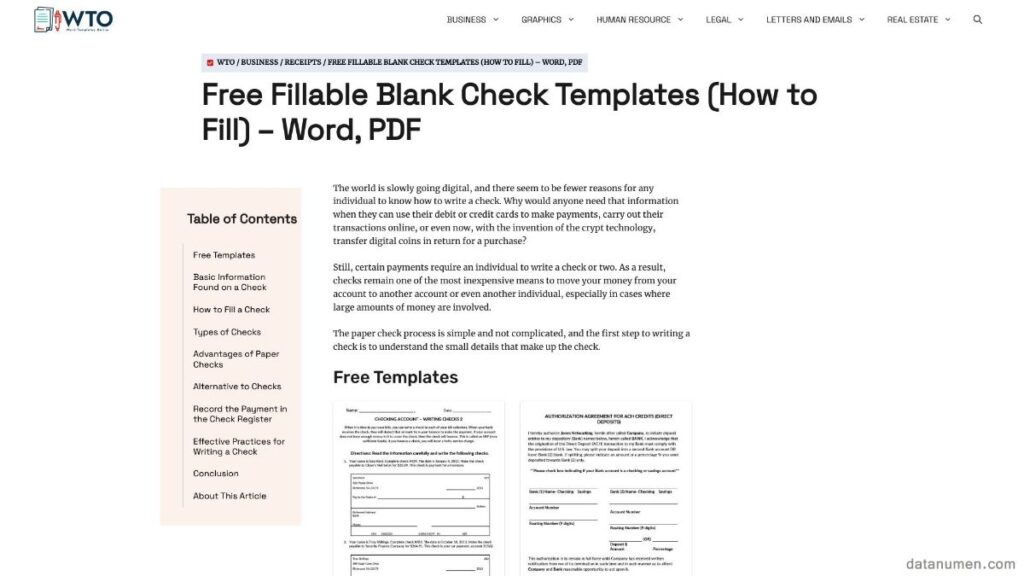7 Best Word Check Template Sites (2024) [FREE]