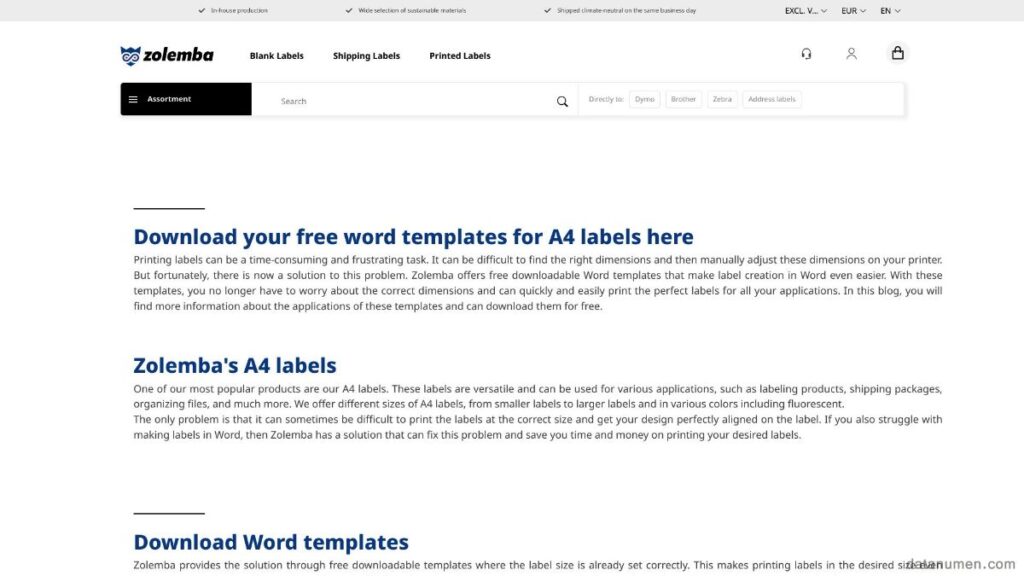 11 meilleurs sites de modèles d'étiquettes Word (2024) [GRATUIT]