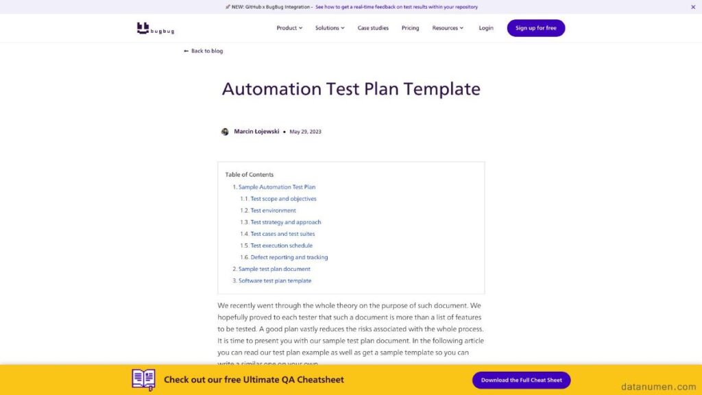 11 Best Word Test Plan Template Sites (2024) [FREE]