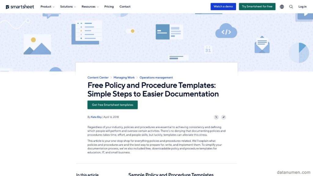 11 Best Word Policy and Procedure Template Sites (2024) [FREE]