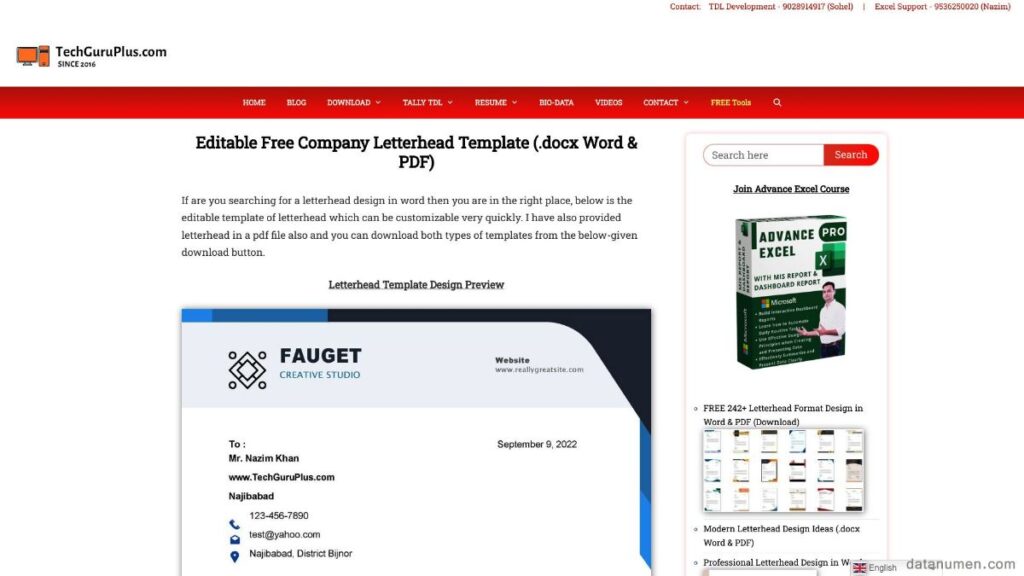 11 melhores sites de modelos de papel timbrado do Word (2024) [GRÁTIS]