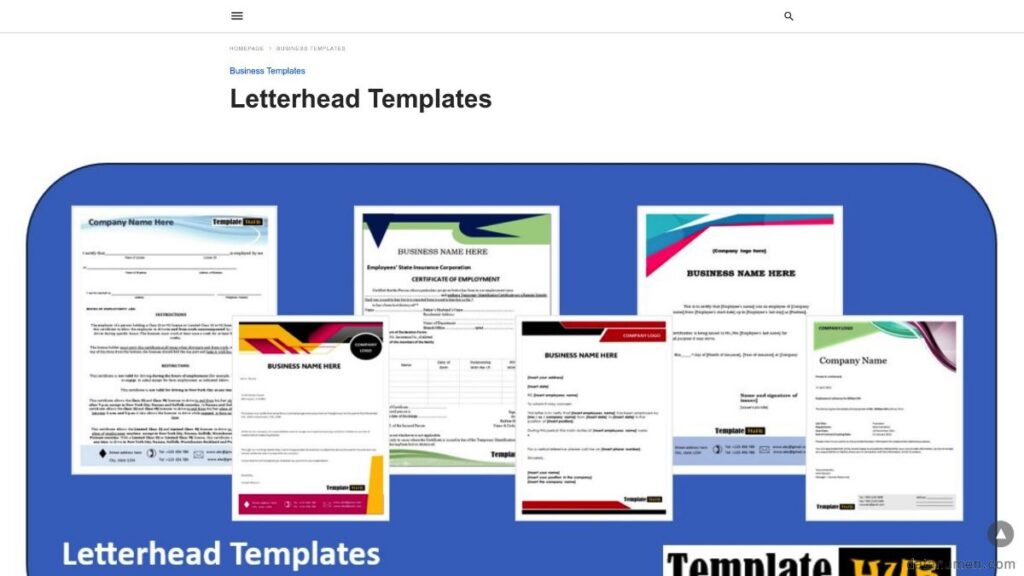 11 migliori siti di modelli di carta intestata in Word (2024) [GRATUITI]