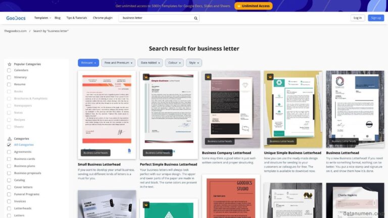 11 migliori siti di modelli di lettere formali Word (2024) [GRATUITI]