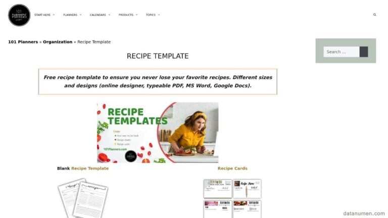 11 Situs Templat Resep Word Terbaik (2024) [GRATIS]