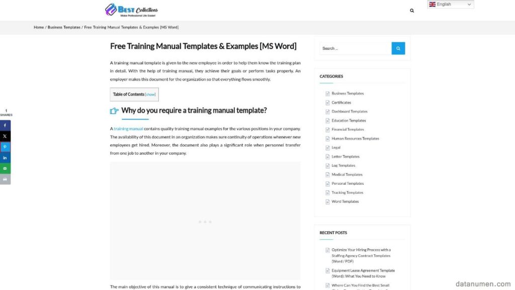11 Best Word Training Manual Template Sites (2024) [FREE]