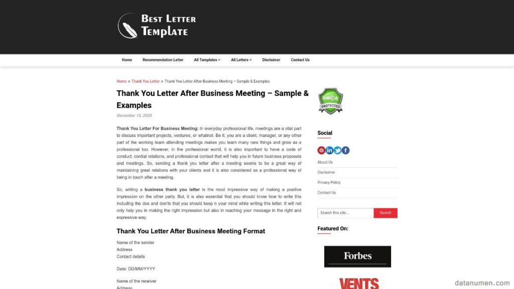 11 Best Word Letter Template Sites (2026) [FREE]
