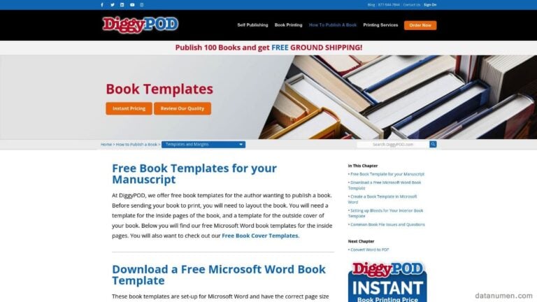 11 Best Word Book Template Sites (2024) [FREE]