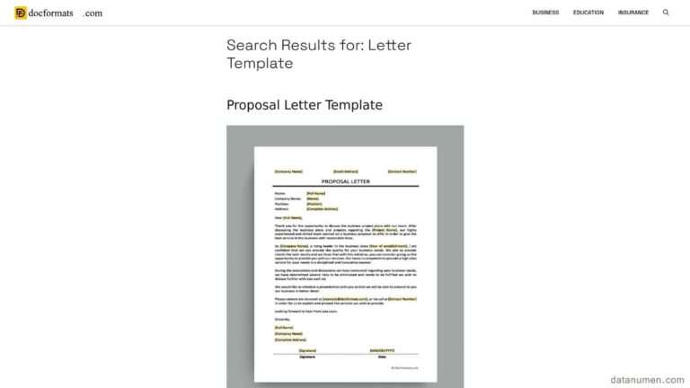 11 Best Word Letter Template Sites (2026) [FREE]