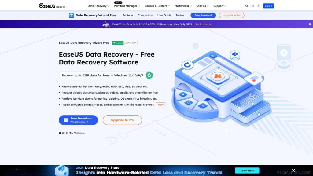 11 Alat Perangkat Lunak Pemulihan Data Terbaik (2024) [GRATIS]