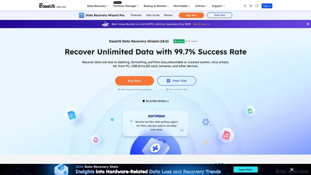 11 najlepších nástrojov na obnovenie odstránených súborov (2024) [ZADARMO]