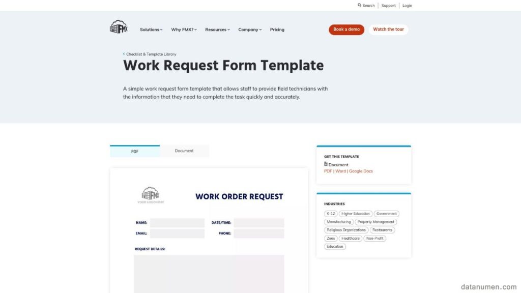 11 Tapak Templat Borang Pesanan Perkataan Terbaik (2024) [PERCUMA]