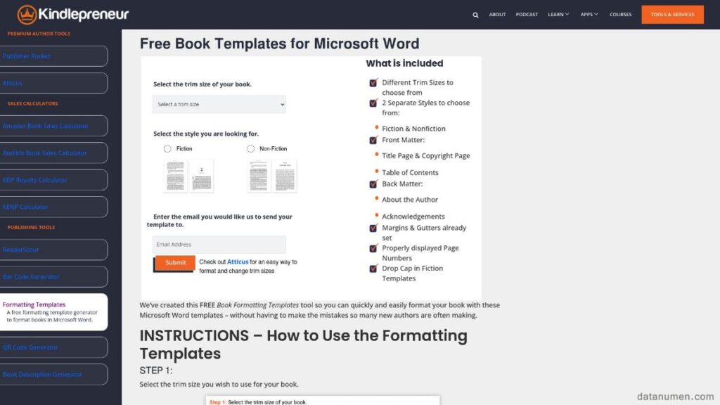 11 Best Word Book Template Sites (2024) [FREE]