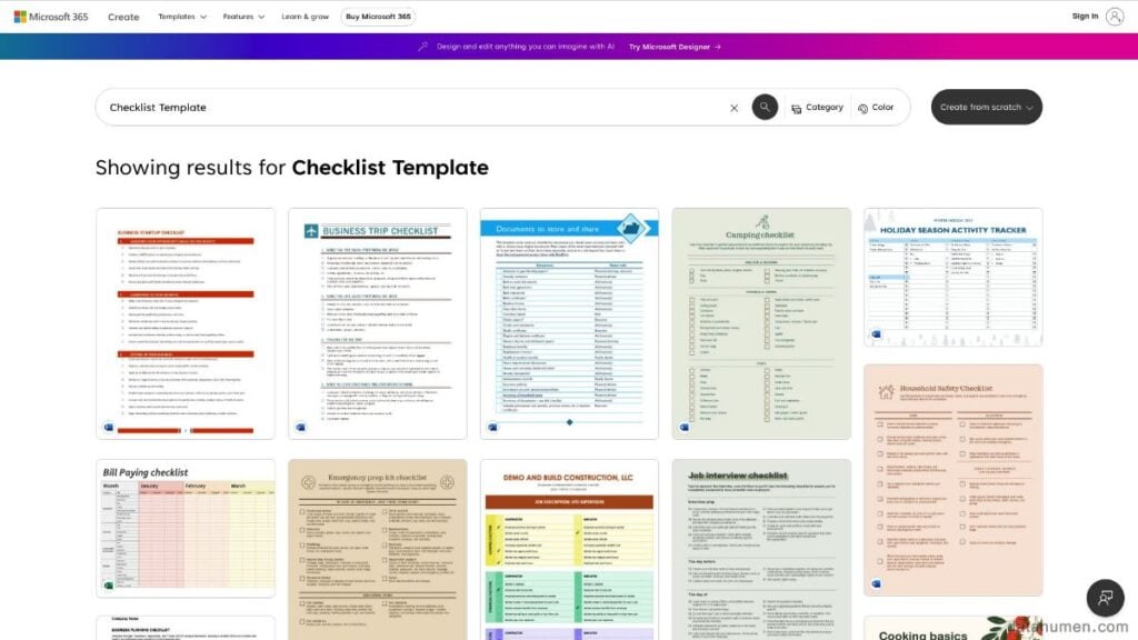 11 Best Word Checklist Template Sites (2024) [FREE]