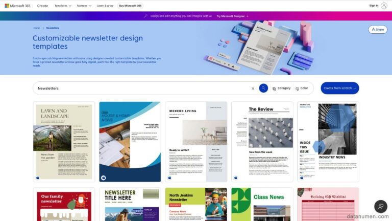 11 melhores sites de modelos de boletins informativos do Word (2024 ...