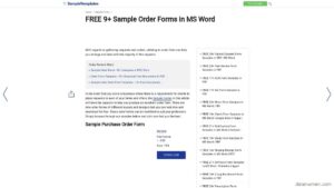 11 bästa mallar för ordbeställningsformulär (2024) [GRATIS]