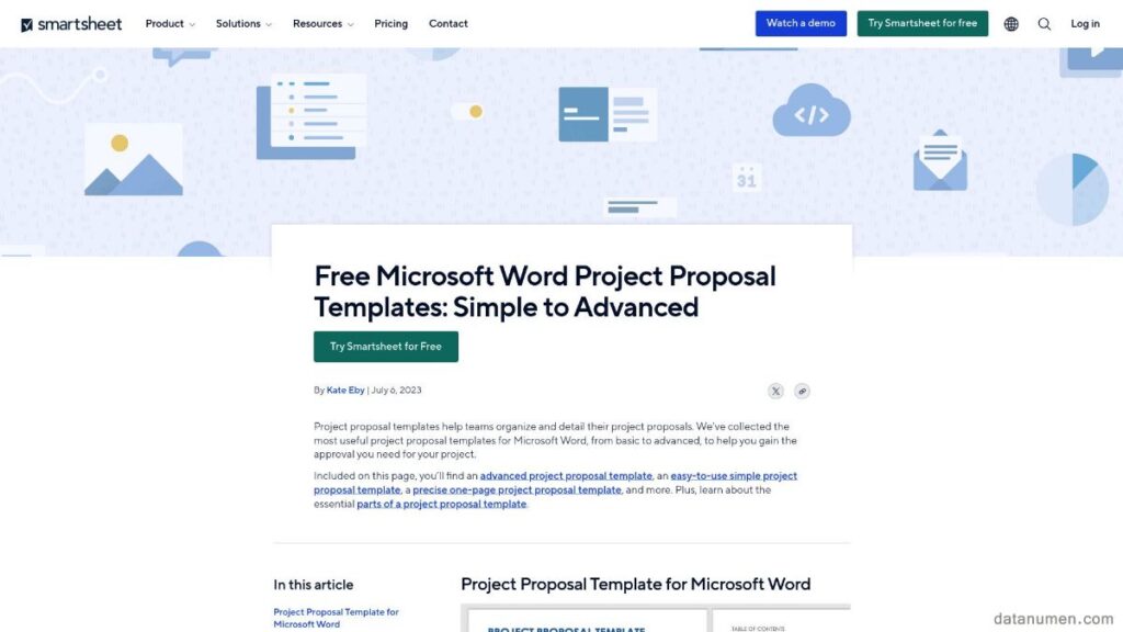 11 Best Word Proposal Template Sites (2024) [FREE]