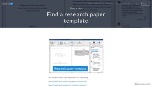 11 Best Word Research Paper Template Sites (2024) [FREE]