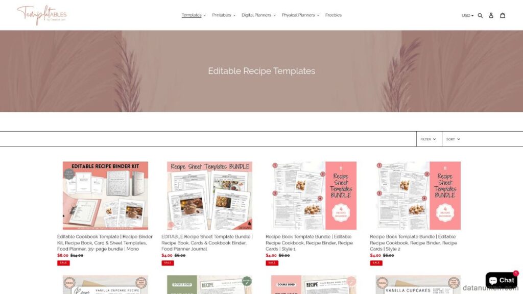 11 meilleurs sites de modèles de recettes Word (2024) [GRATUIT]